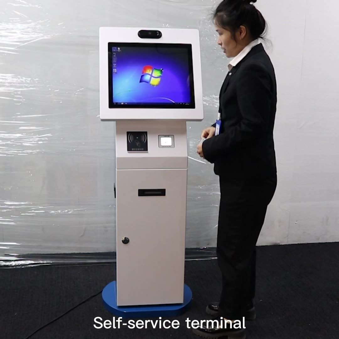 Concert Queue Ticket Vending Machine With Qr Scanner Nfc Camera Self ...