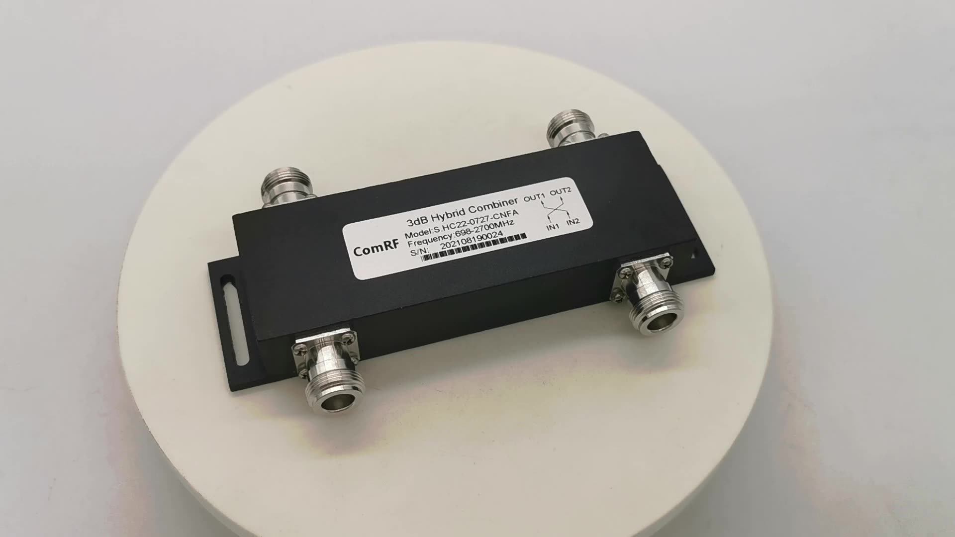 Ibs Das Hybrid Coupler 2x2 N Female 700-2700mhz 2 In 2 Out 3db Hybrid ...