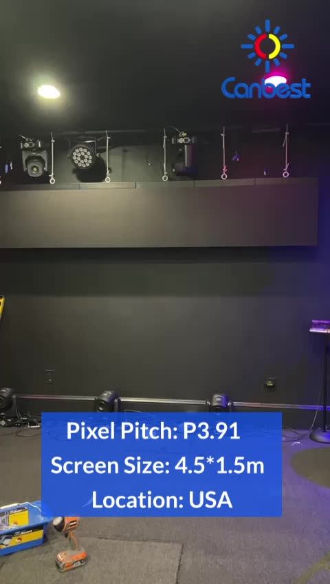 Church Big Background Dj Backstage Back For Concert Video Wall Display ...