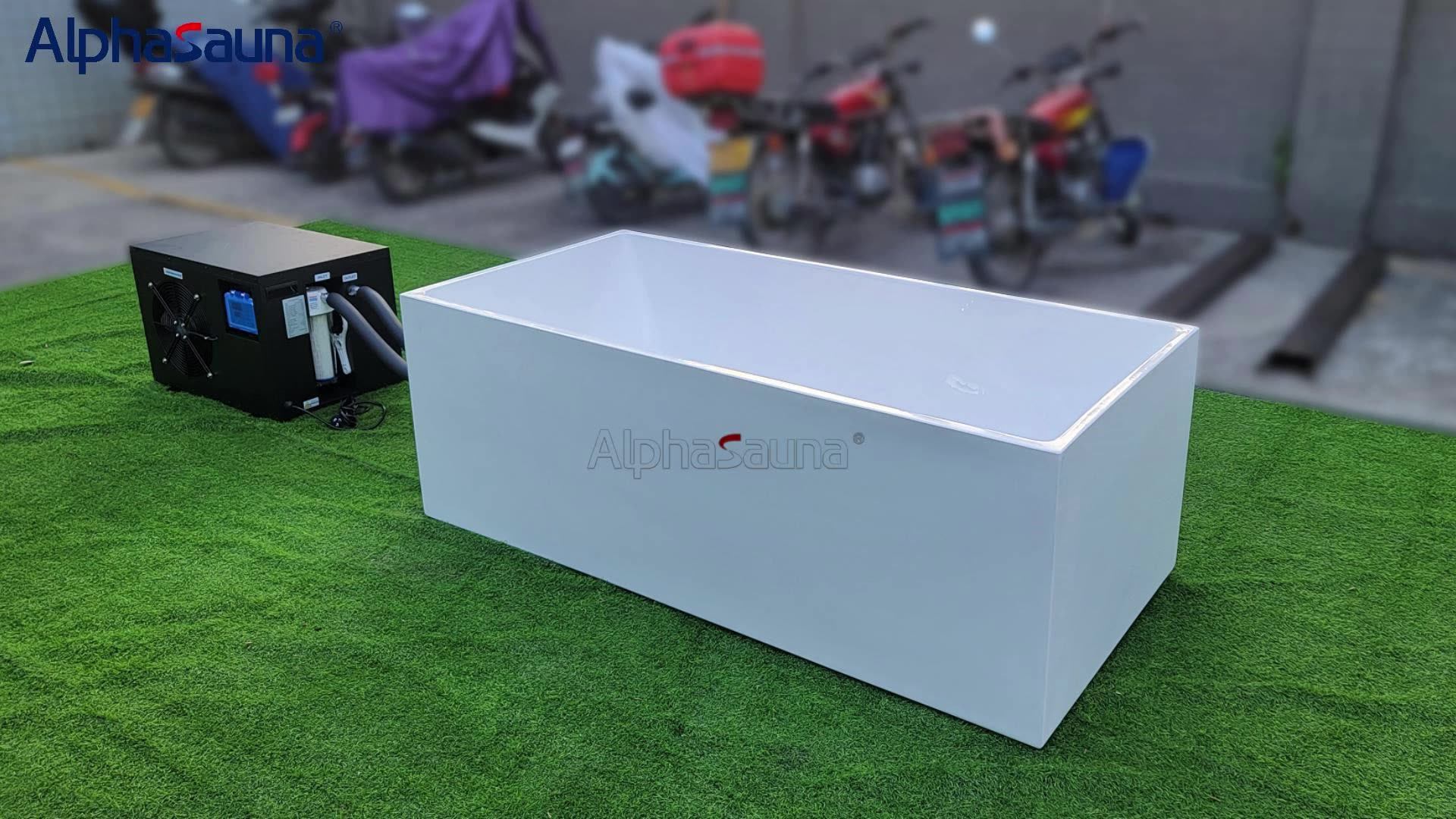 Luxury Ice Bath Tub For Athletes Ice Bath Recovery Pod Acrylic Cold ...