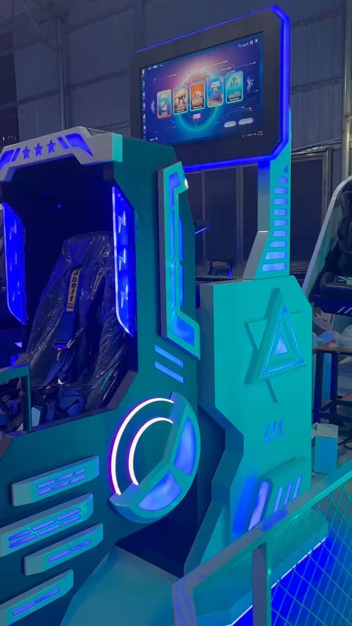 720 Degree Rotating Flight Roller Coaster Simulator Chair 360 Degree ...