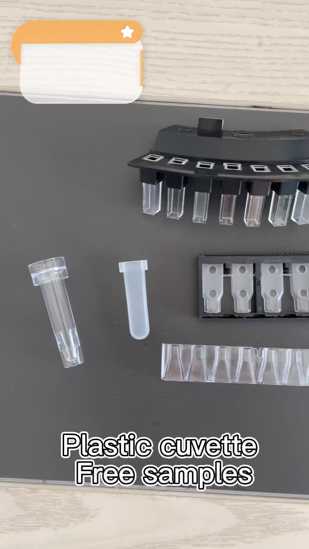 Reaction Cuvettes Chemistry Plastic Cuvette Sample Cup Match With ...