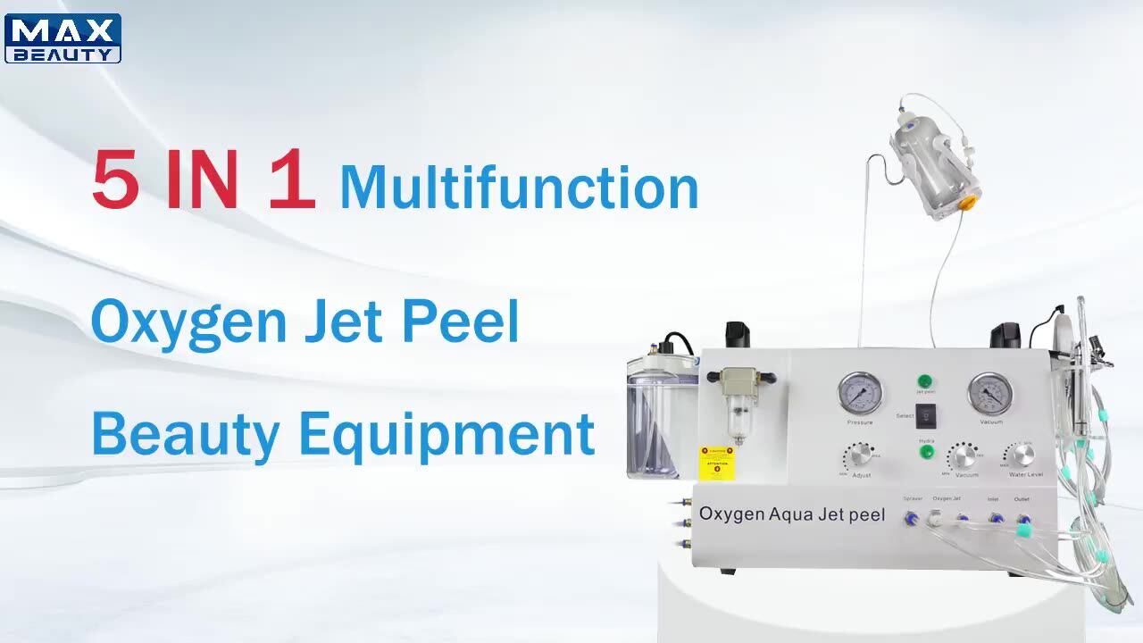 Maxbeauty-oxygen Jet Peel Facial Machine +spray+water Dermabrasion+ ...