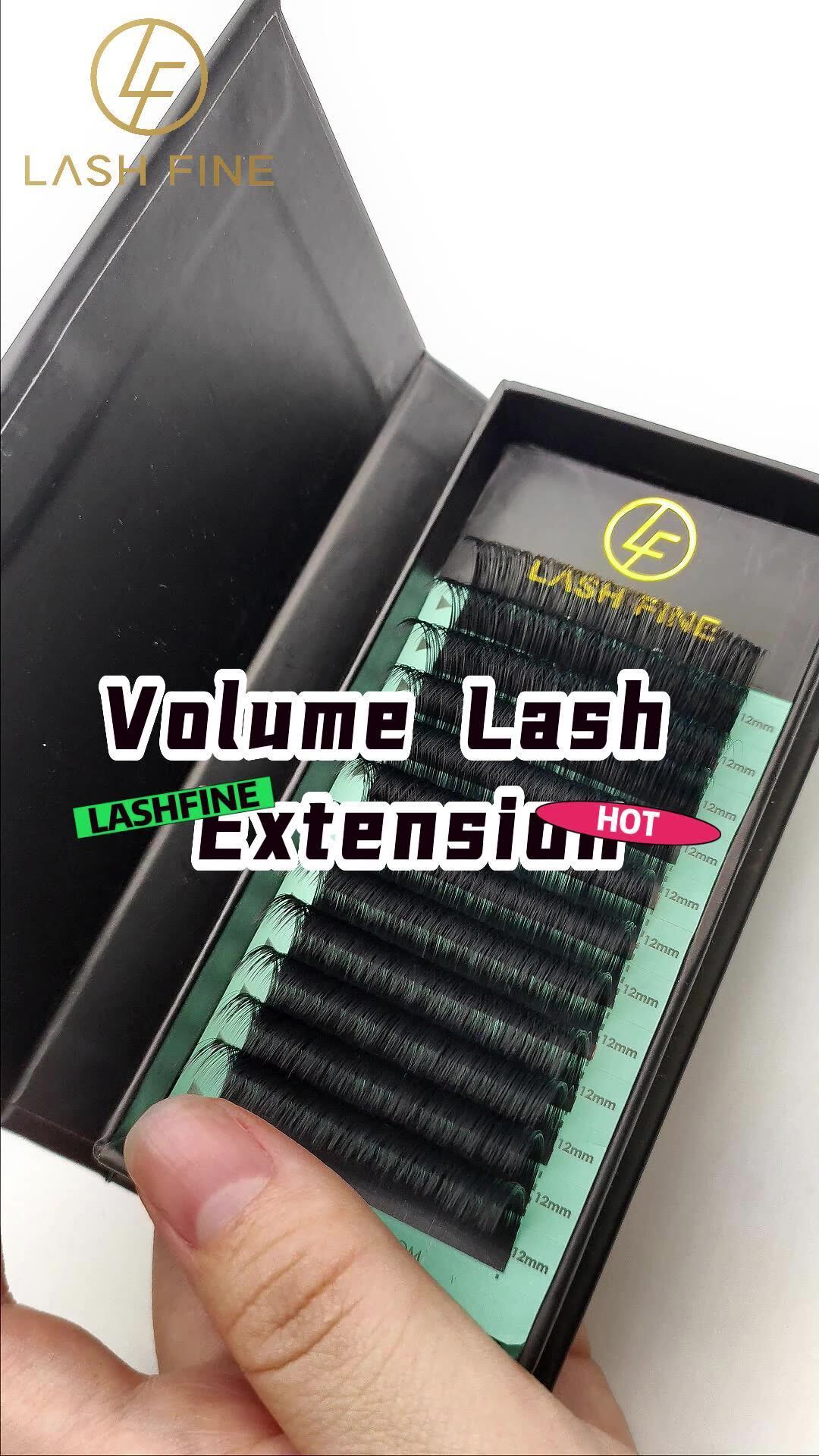Lashfine Velvet Volume Eyelash Extensions Supplies Private Label ...
