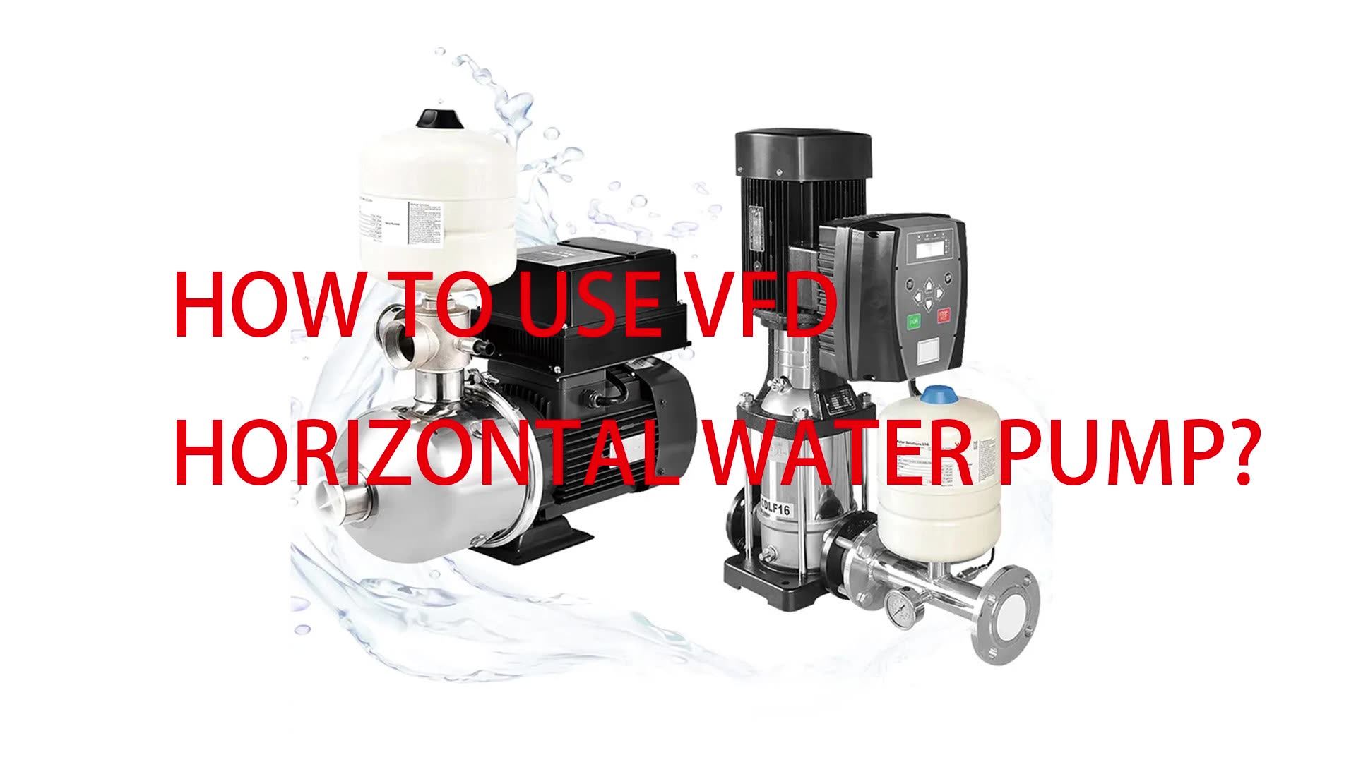 Variable Frequency Constant Pressure Water Supply Stainless Steel ...