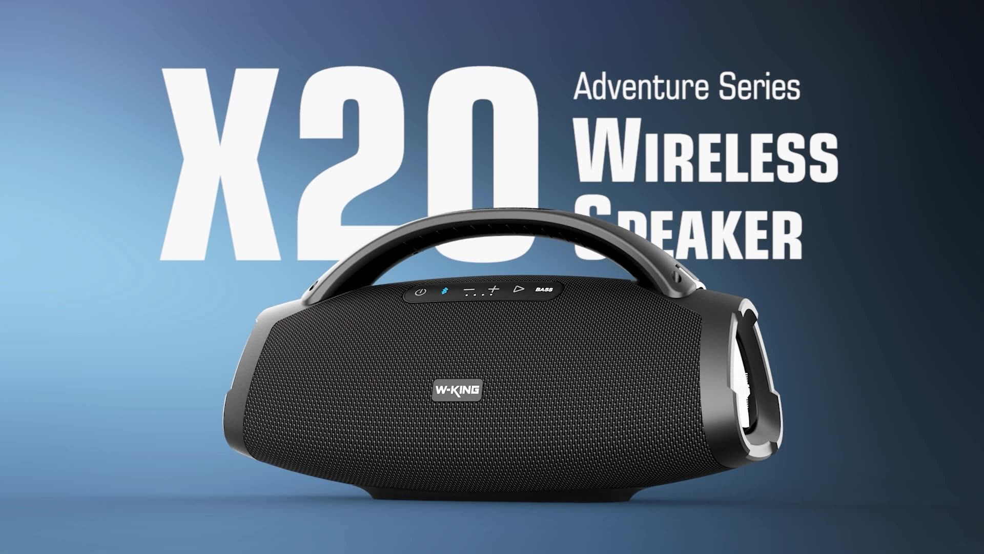 Best Seller D20 Ipx6 Waterproof Outdoor 200w Boombox Portable Bluetooth ...