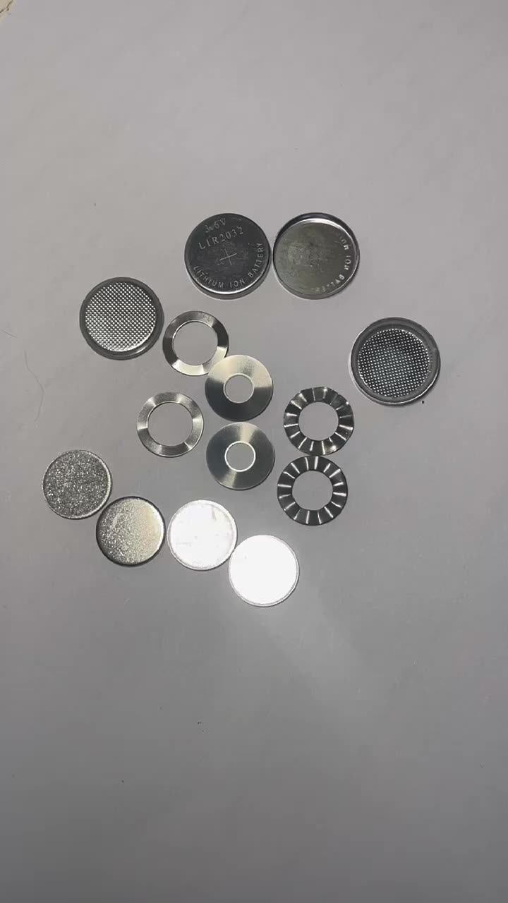 Stainless Steel Wave Spring And Spacer For Cr2032 Coin Cell Case (100 ...