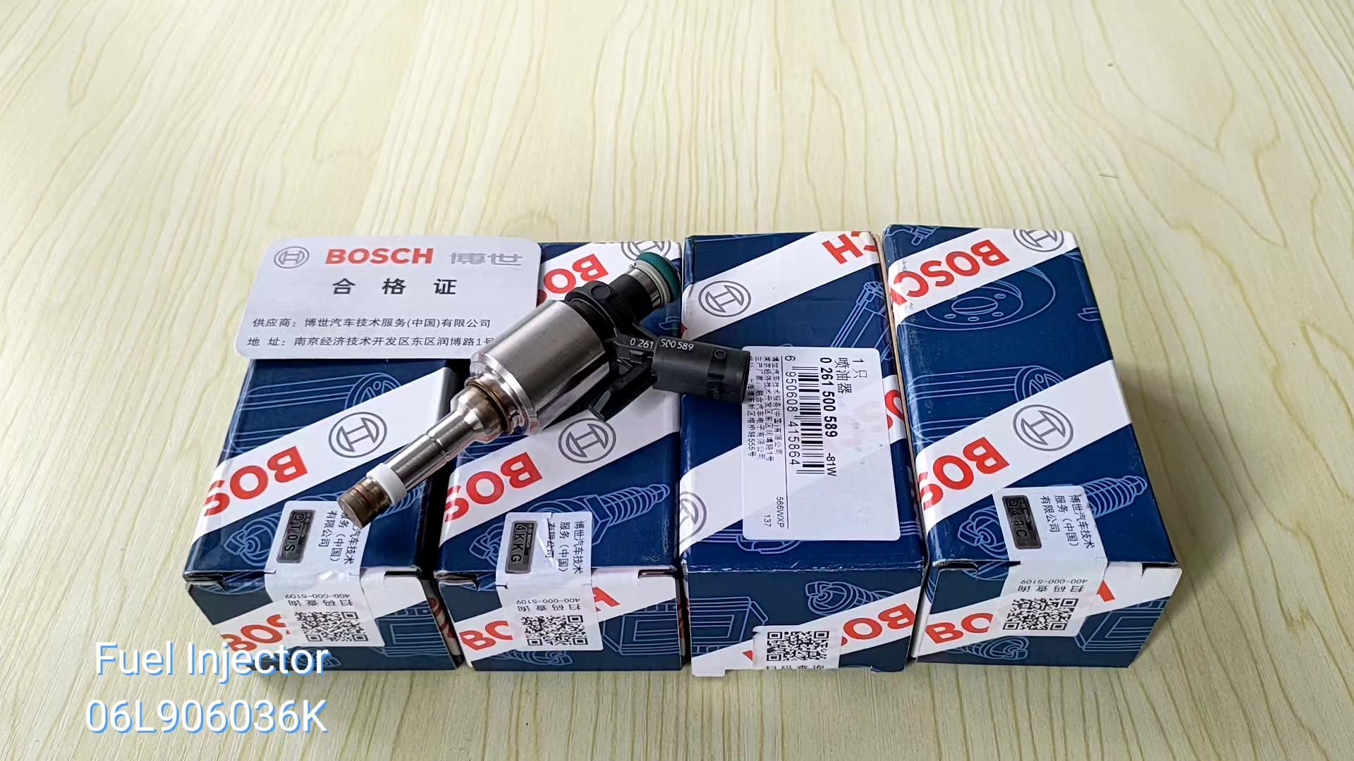 0261500244 06l906036d 95890603600喷油器燃油适用于博世2.0奥迪a1 A3 A4 A5 A6 A7 A8大众 ...