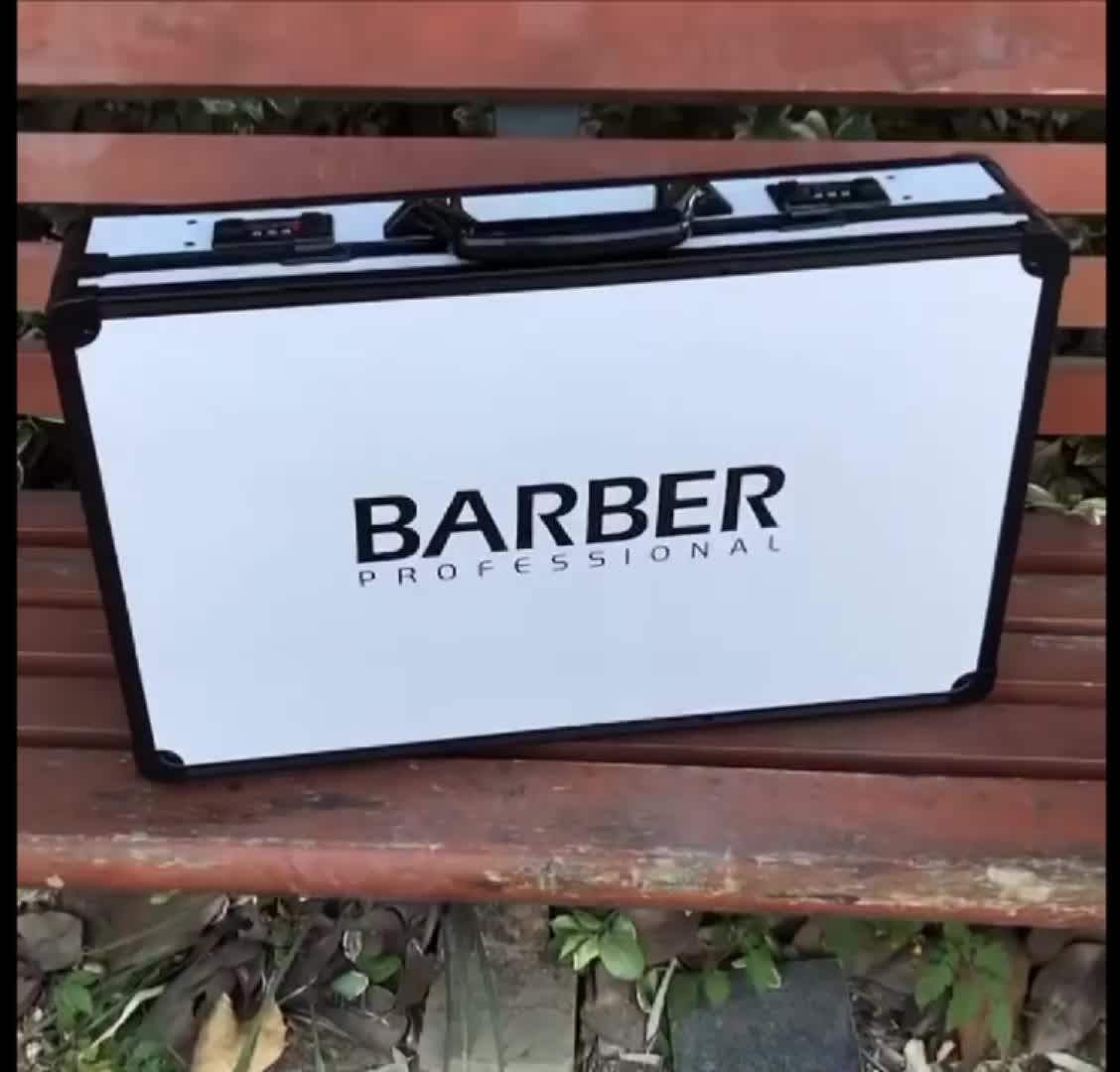 Customized Hair Barber Clipper Carrying Case Custom Briefcase Aluminum ...