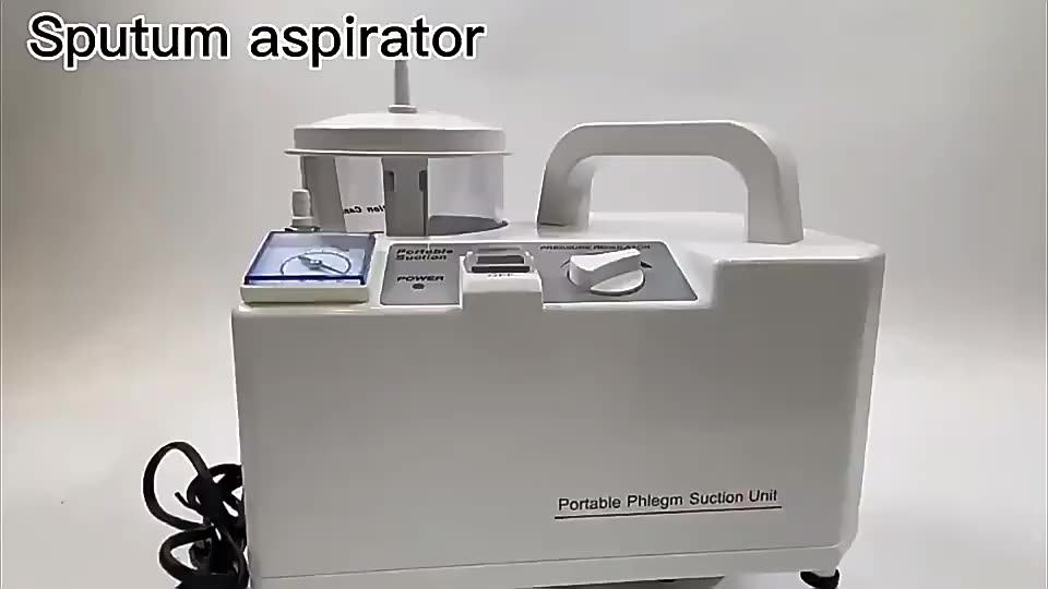 Medical Electric Portable Phlegm Suction Unit Surgical Medical Saliva ...