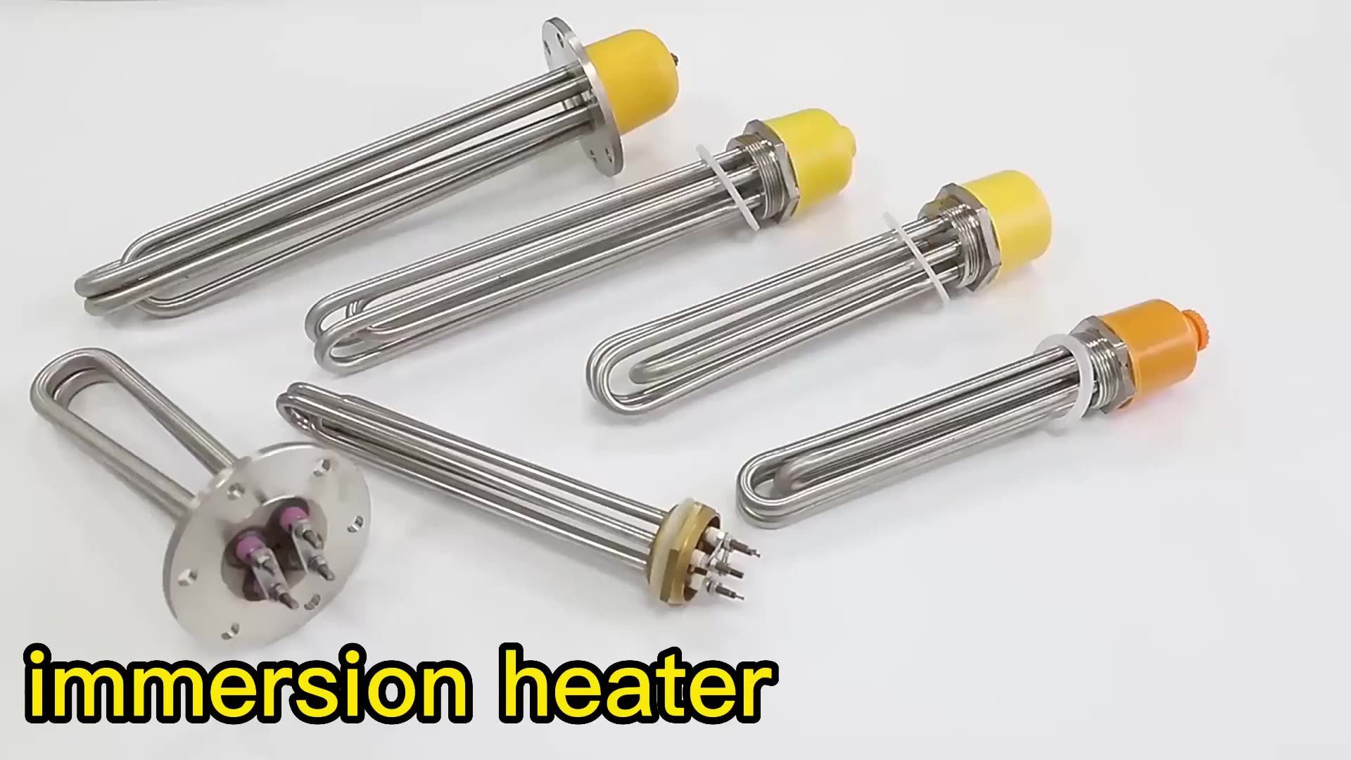 220v 5kw Stainless Steel Industrial Tubular Immersion Tube Electric ...