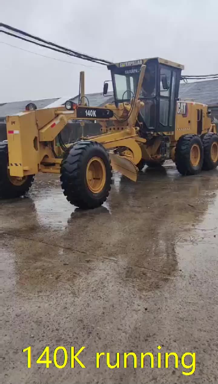Cat Motor Grader 140k For Sale,99% New Road Construction Graders 140 ...