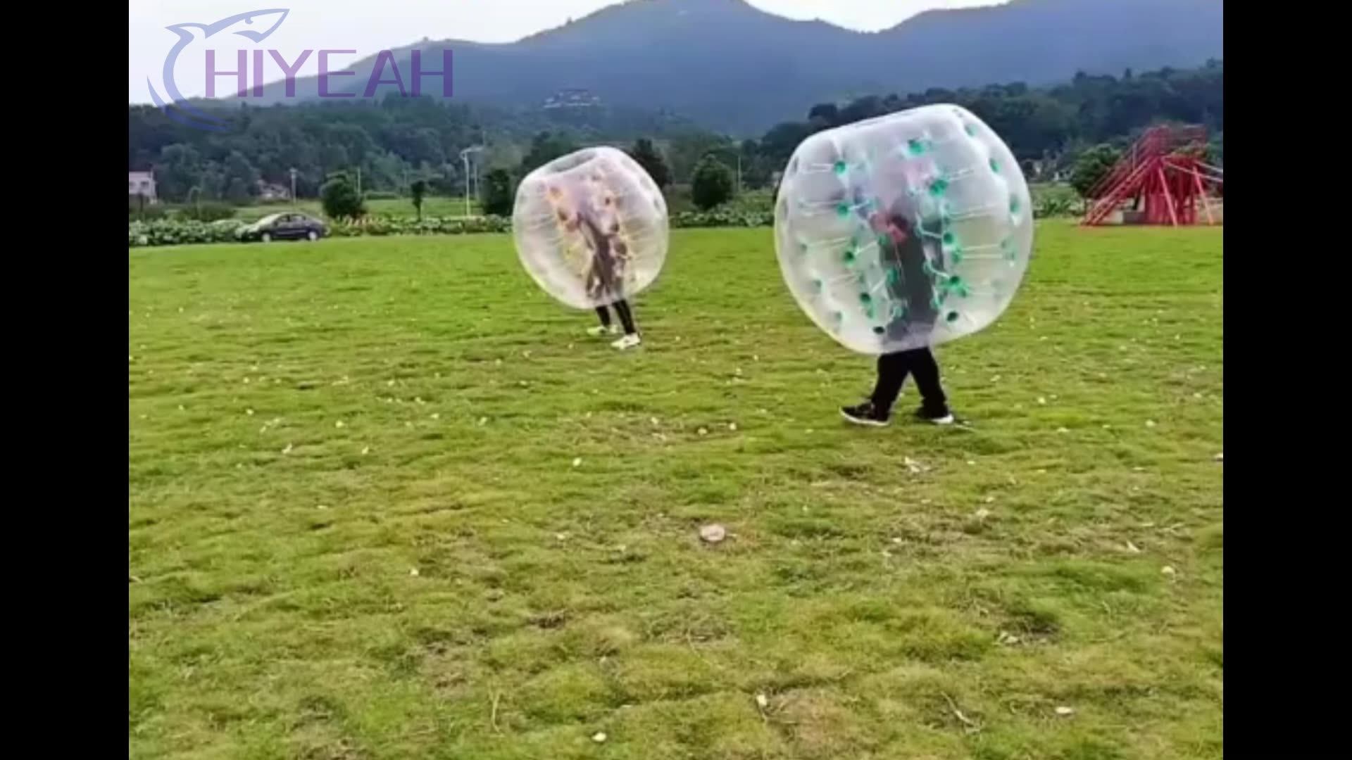 Hot Selling Outdoor Grassland Inflatable Roller Orb/ Ball Blown Up Bubble Ball Inflatable Bubble ...