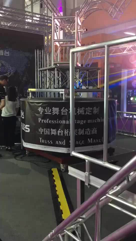 Hydraulic Lfiting And Rotating Stage Platform For Concert,Car Show ...