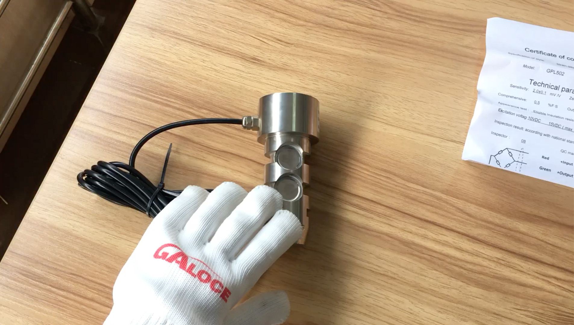 Gpl502 Crane Scale Shaft Customized Pin Load Cell 2t - Buy Customized ...