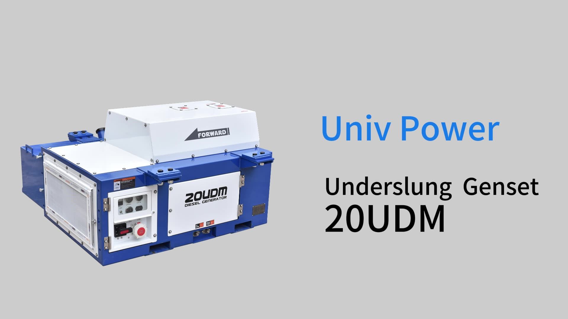 Underslung Reefer Container Diesel Electric Generator 20kva Reefer ...