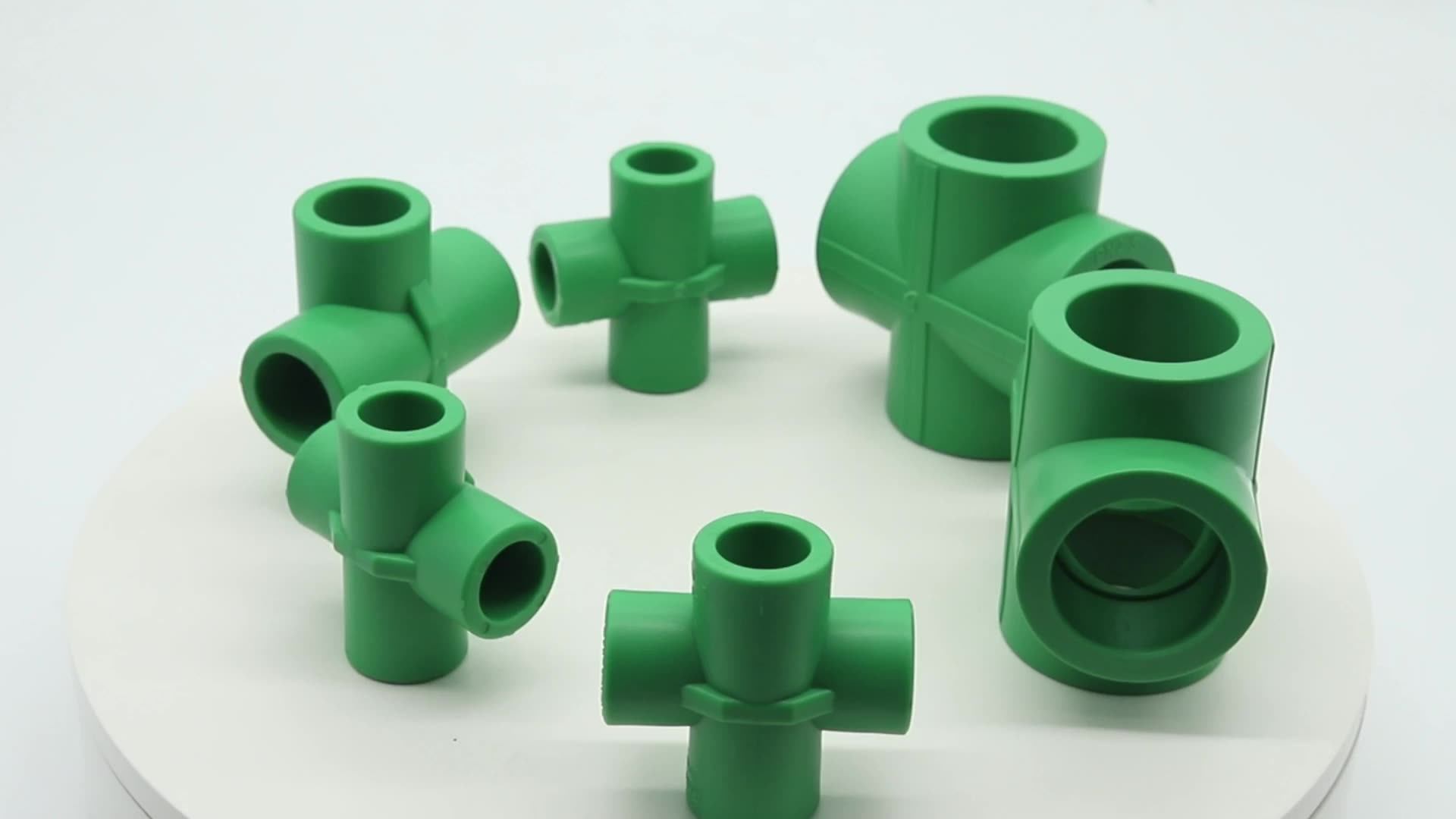 Ifan Ppr Pipe Fitting 90 Degree Ppr Cross Fittings Plastic 4 Way Pipe ...