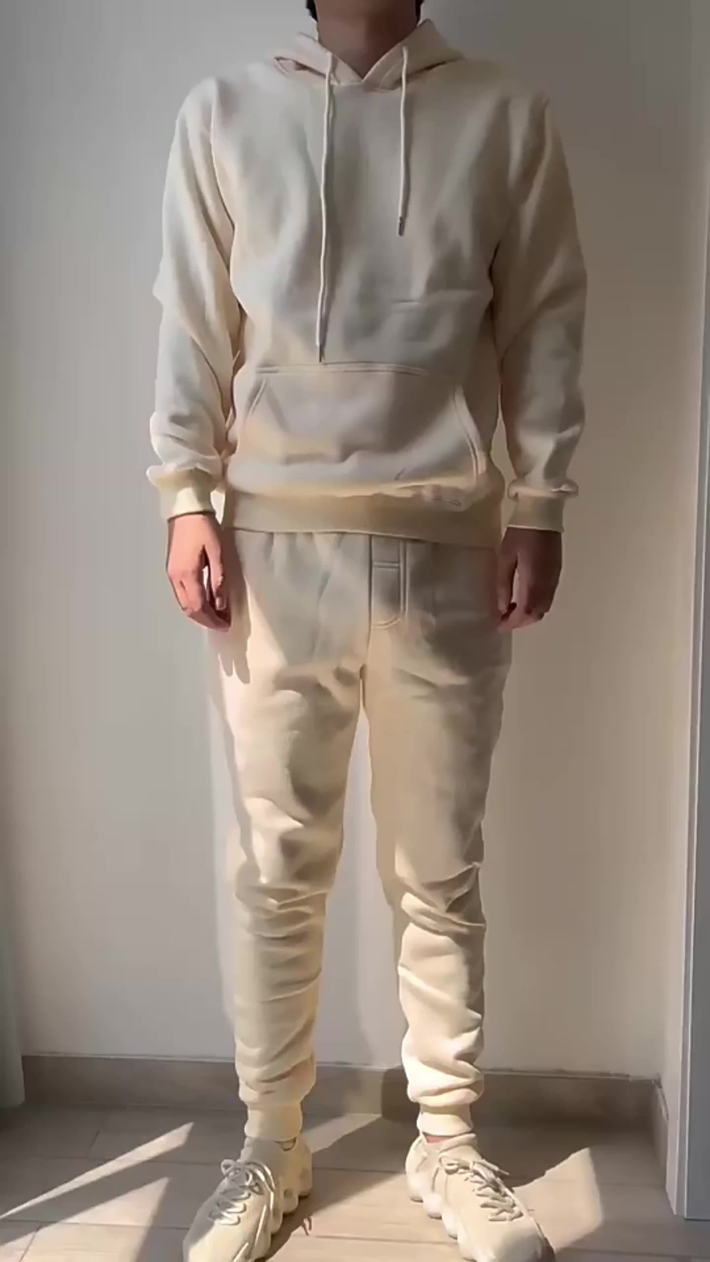 High Quality Custom Logo Two Piece Suits Solid Color Blank Plain ...