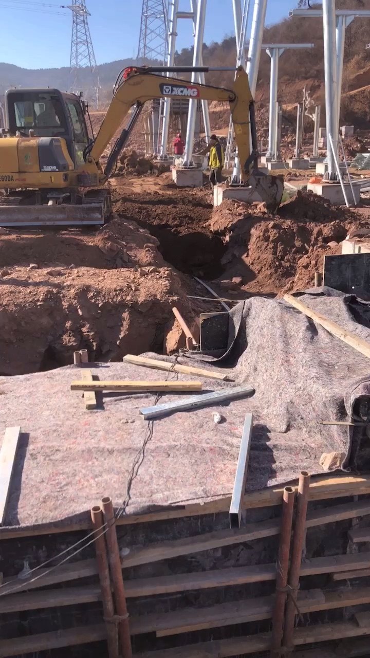 25m Square Galvanized Portable Four-corner Lightning Protection For ...