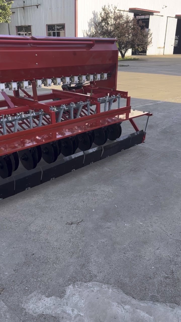 2bfx-24 Tractor Mounted Disc Wheat Seeder Machine With Fertilizer - Buy ...