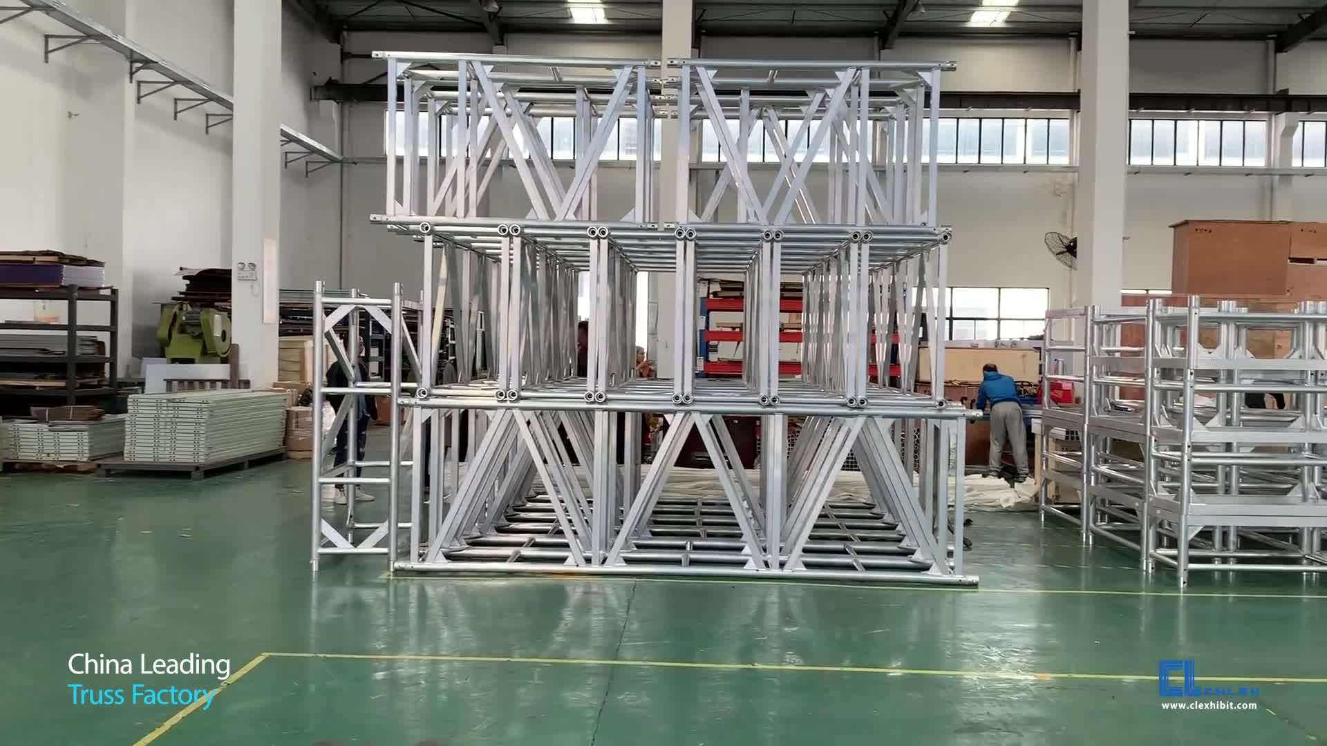 High Quality Aluminum Lighting Tower Truss - Buy Shanghai Aluminium ...