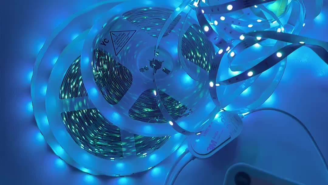 Zzy-decoration Rgb Led Strip Lights 15m 30led 12v Pcb Atmosphere Strip ...