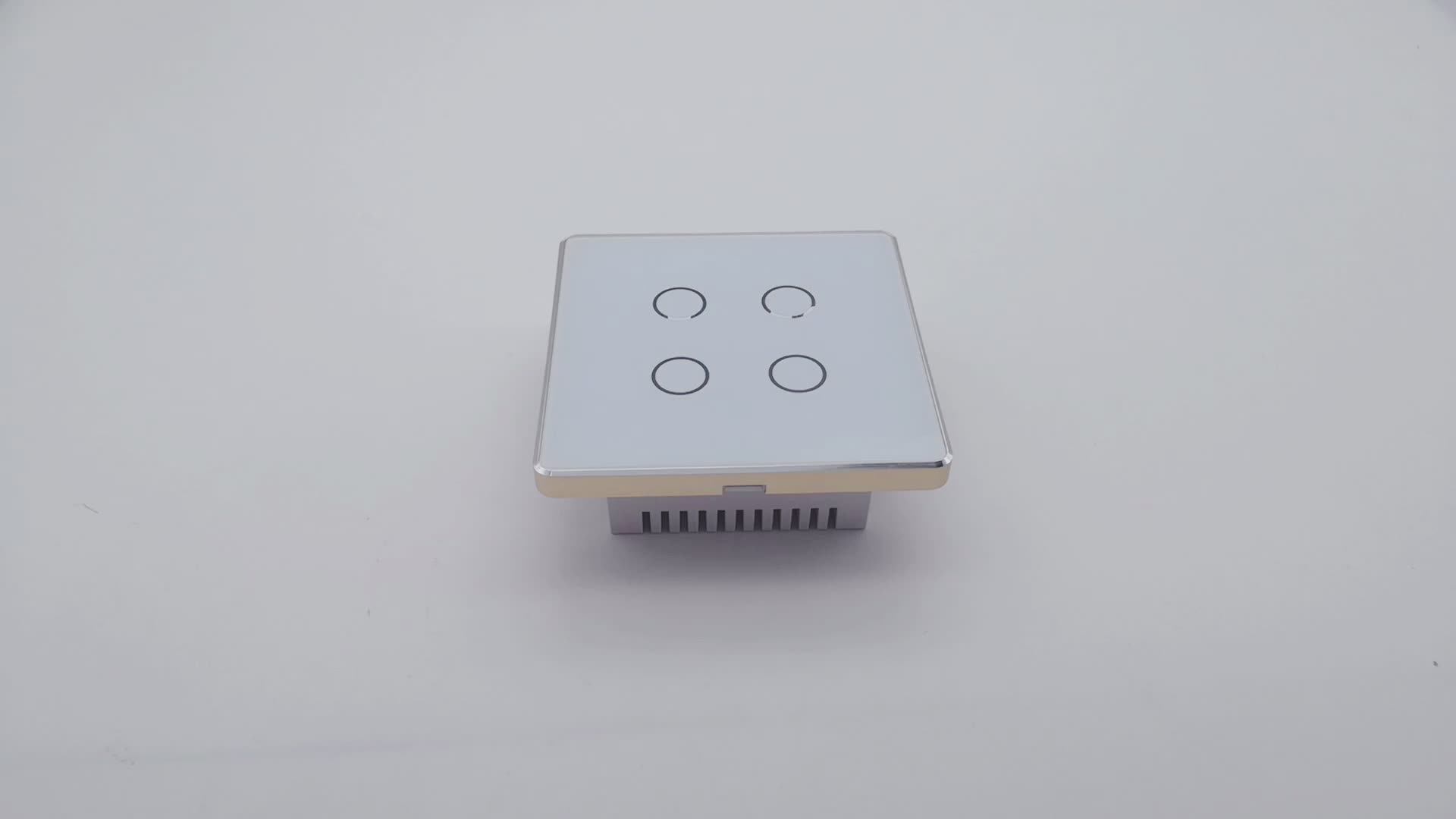 86*86mm Wifi Led Light Switch Smart Home Wall Panel Touch Switch ...