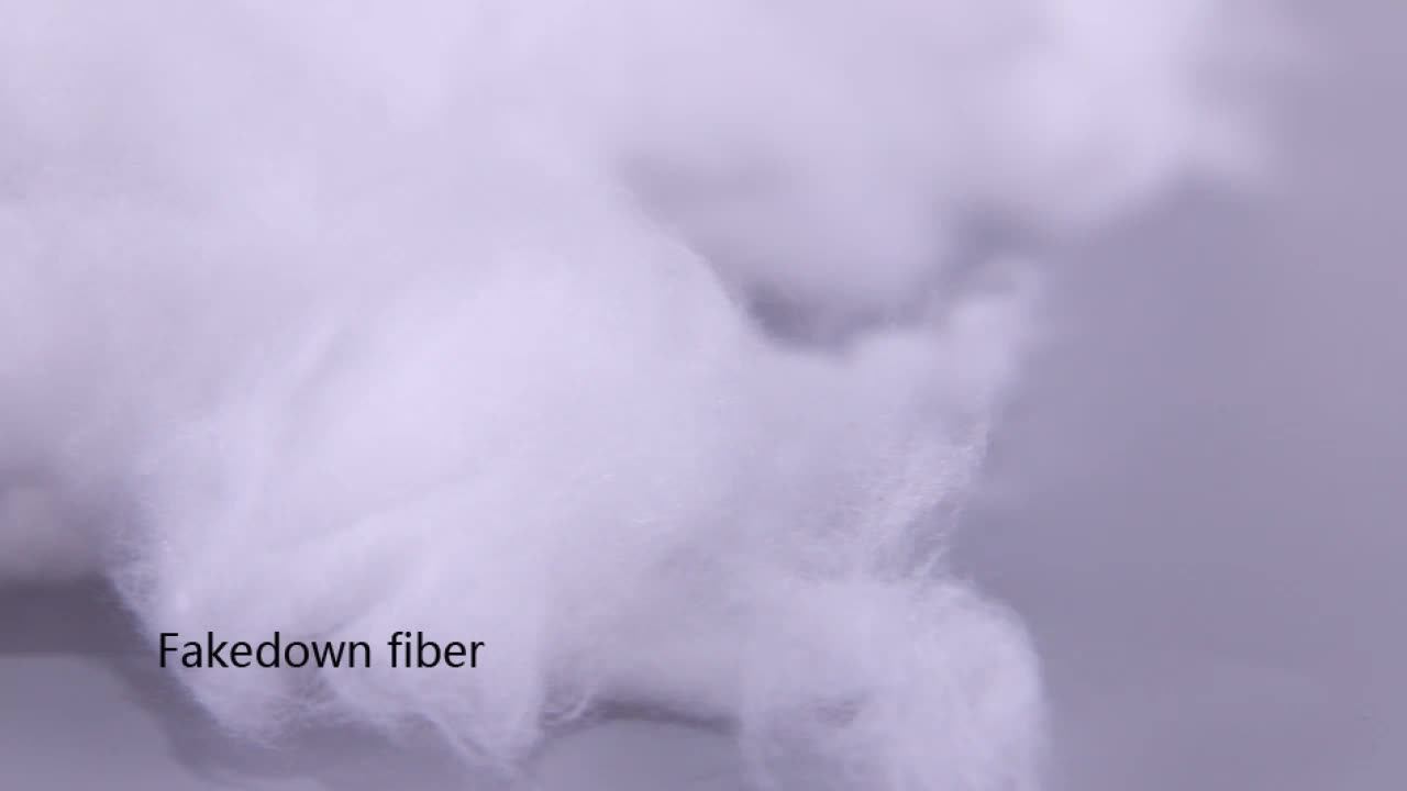Solid Micro Down Fiber For Filling For Wadding For Home Textile - Buy ...