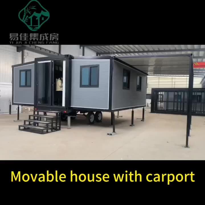 40ft Flat Pack Container Two Bedroom Prefabricated Expandable Container ...