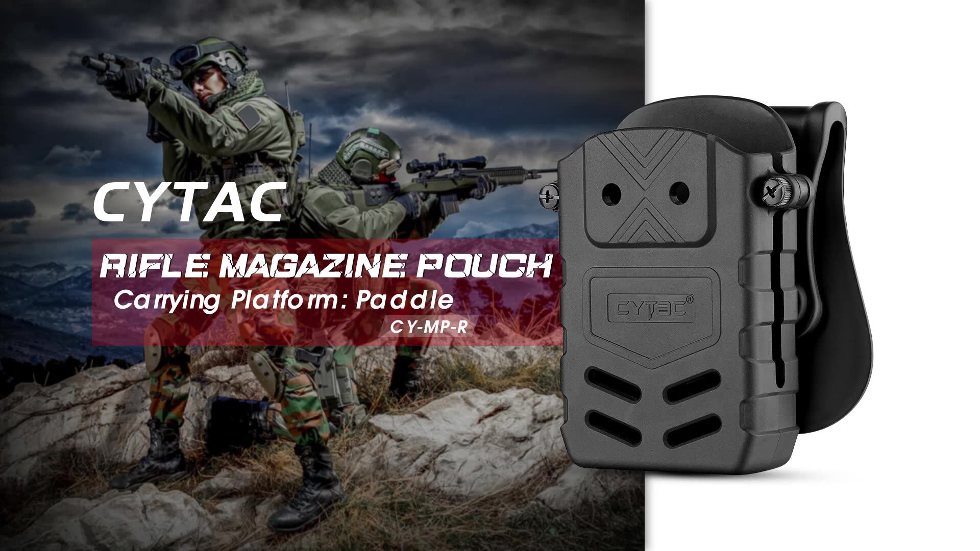 Cytac Tactical Holster Magazine Pouch Polymer Mag Pouch - Buy Magazine ...
