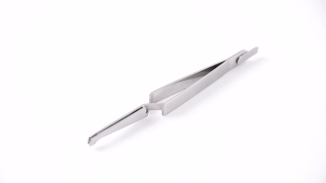 Dental Bracket Tweezers Orthodontic Reverse Action Serrated Dentistry ...