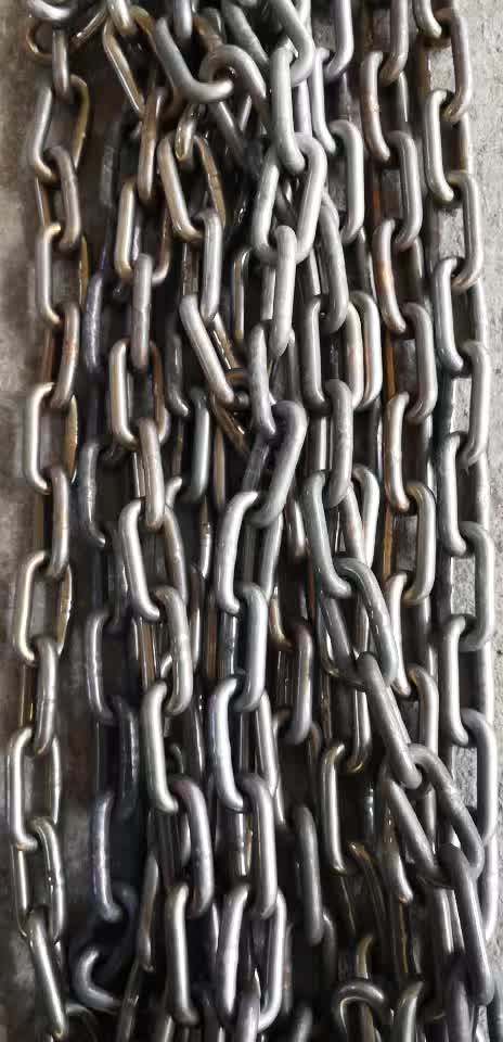 Medium Steel Chain Welded Grade 70 80 30 High Tensile Strength ...