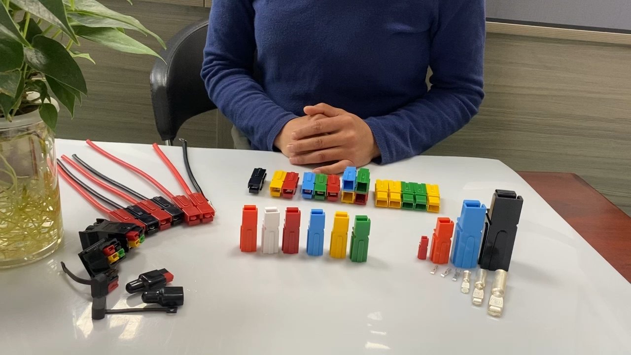 Wire-style Powerpole Connector Plug 15a/30a/45a/75a/120a/180a 600v ...