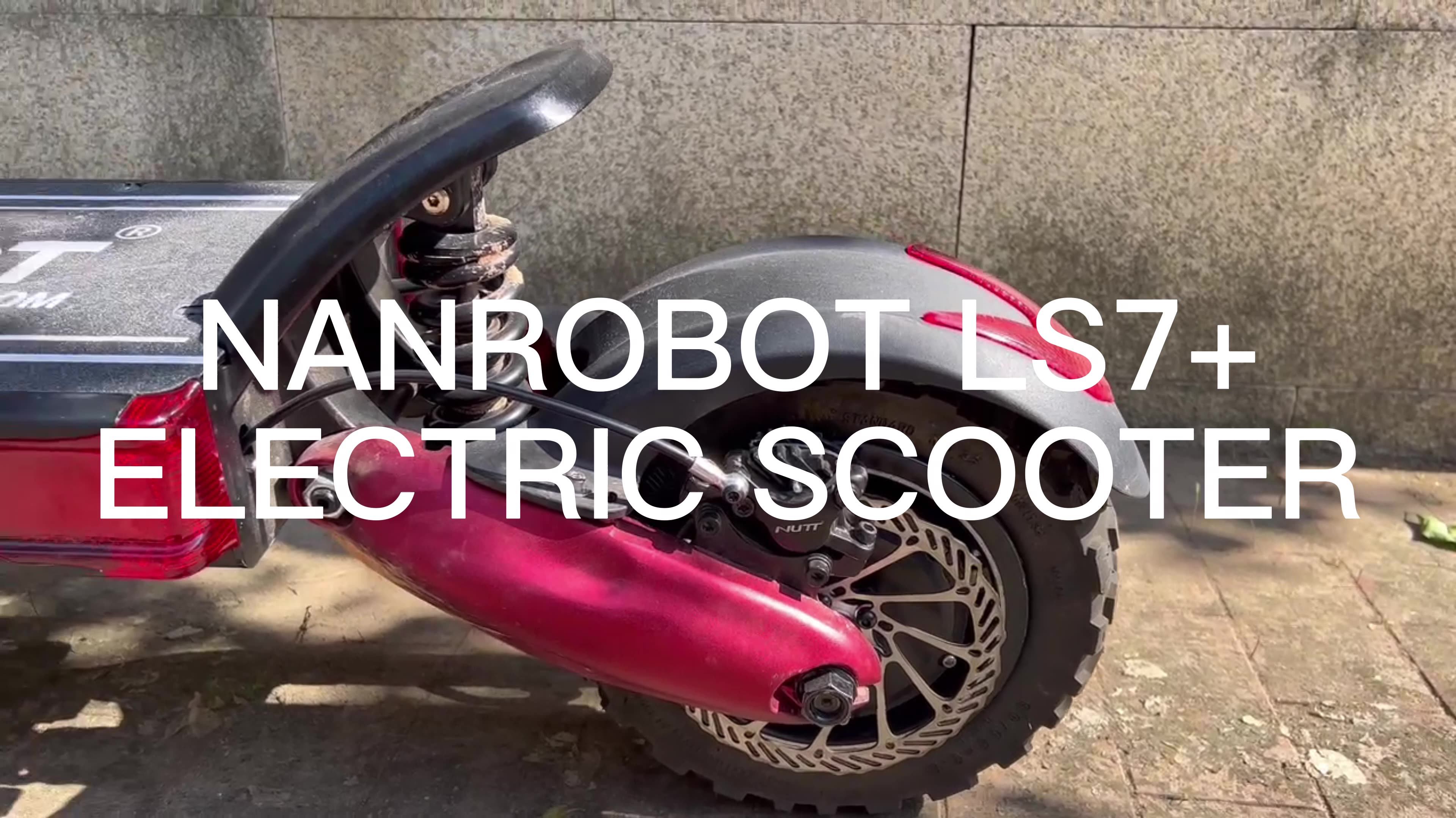 High Performance Off-road Nanrobot Ls7+ Electric Scoote -4800w-60v 40ah ...