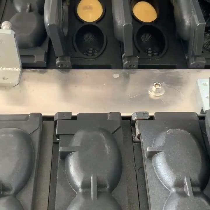 Small Automatic Korean Custard Moshi Manju Cake Fish Shape Delimanjoo ...