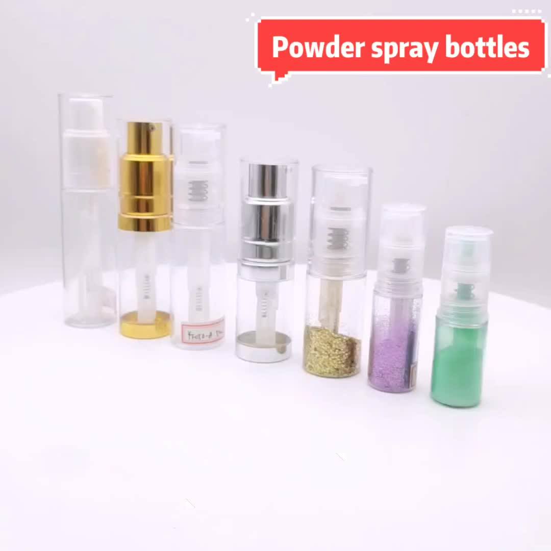 35ml Plastic Tooth Powder Bottle With Long Spray Nozzle For Glitter ...