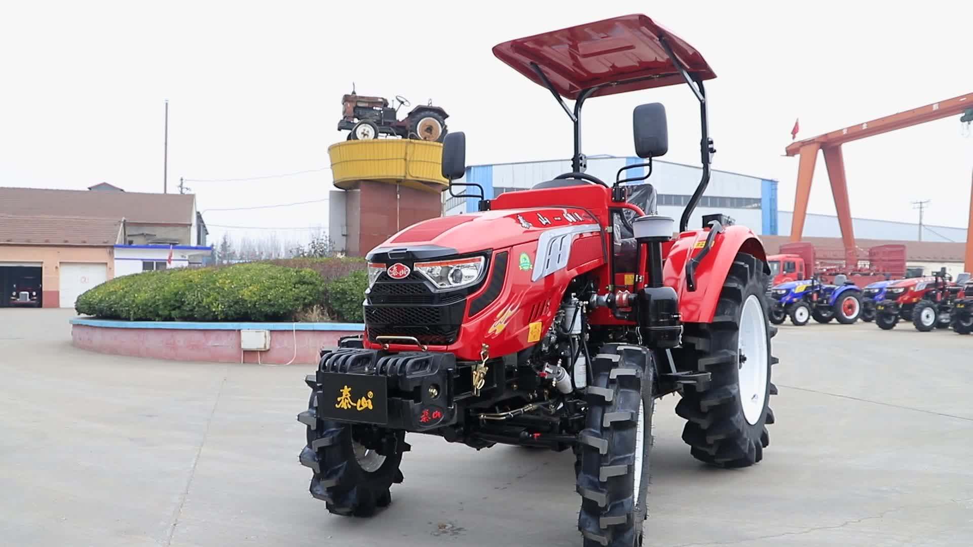 Medium Size Farm Use Farm Tractor 40hp 45hp Wheel Tractor - Buy ...