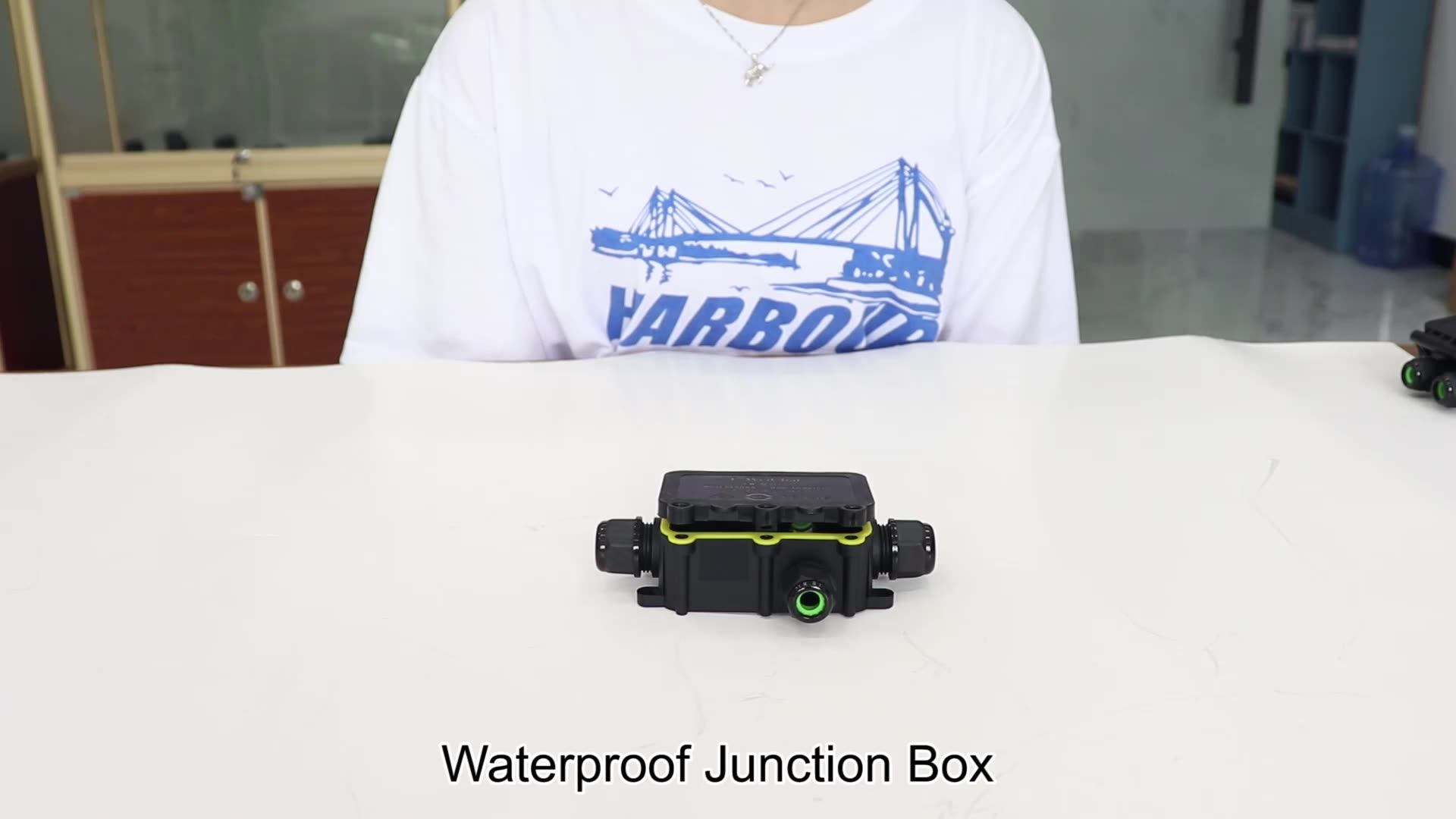 Outdoor Lamp Electrical Power Distribution Terminal Block Junction Box ...