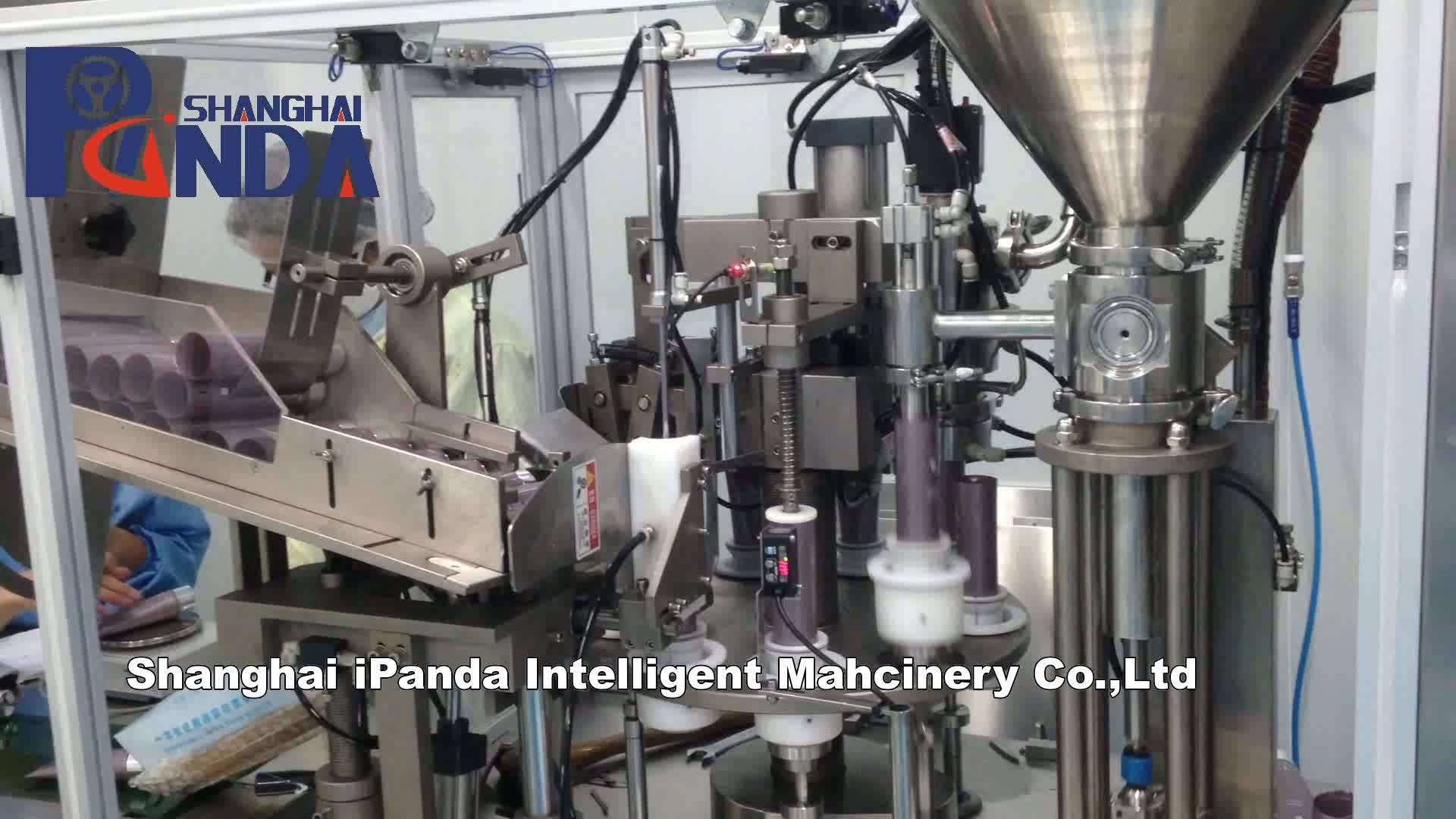 Factory Custom Aluminum Tube Filling And Sealing Machine Grease ...