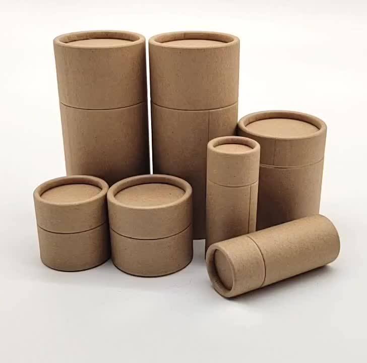 Custom Powder Shaker Kraft Paper Tube Aluminum Foil Paper Spice Shaker ...