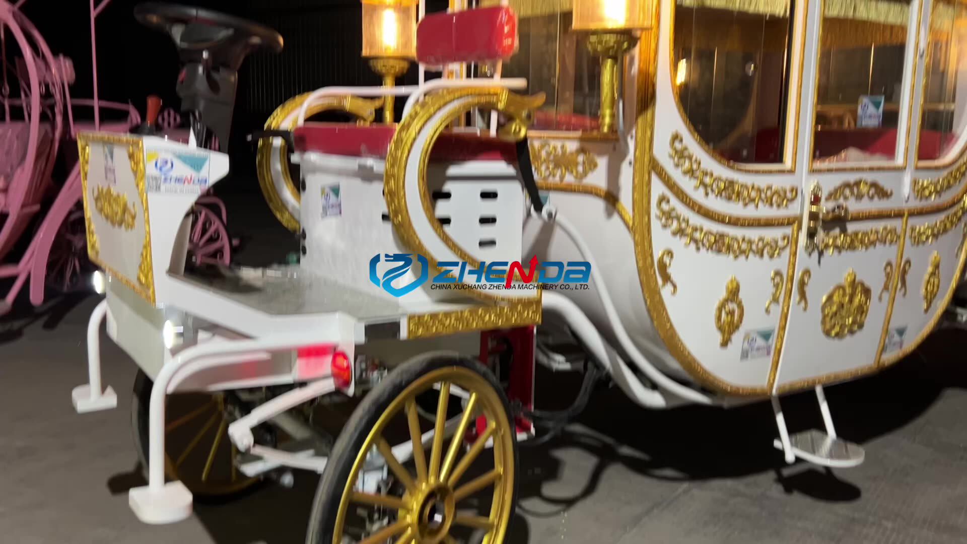 Brand New Design Battery Operated Classical Royal Horse Carriage ...