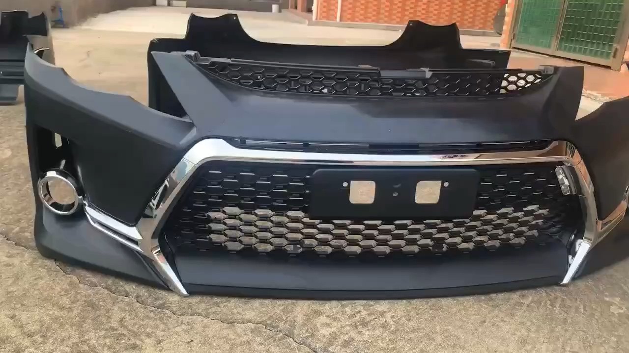 High Quality Pp Plastics Gs Design Body Kit Car Bumpers For Toyota Mark ...