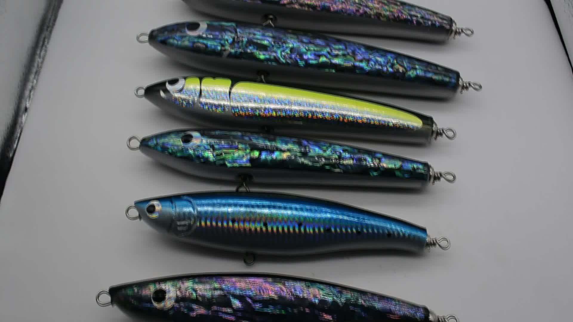 Stickbait Topwater Trolling Wooden Bait Wood Stick Pencil Seep Sea ...