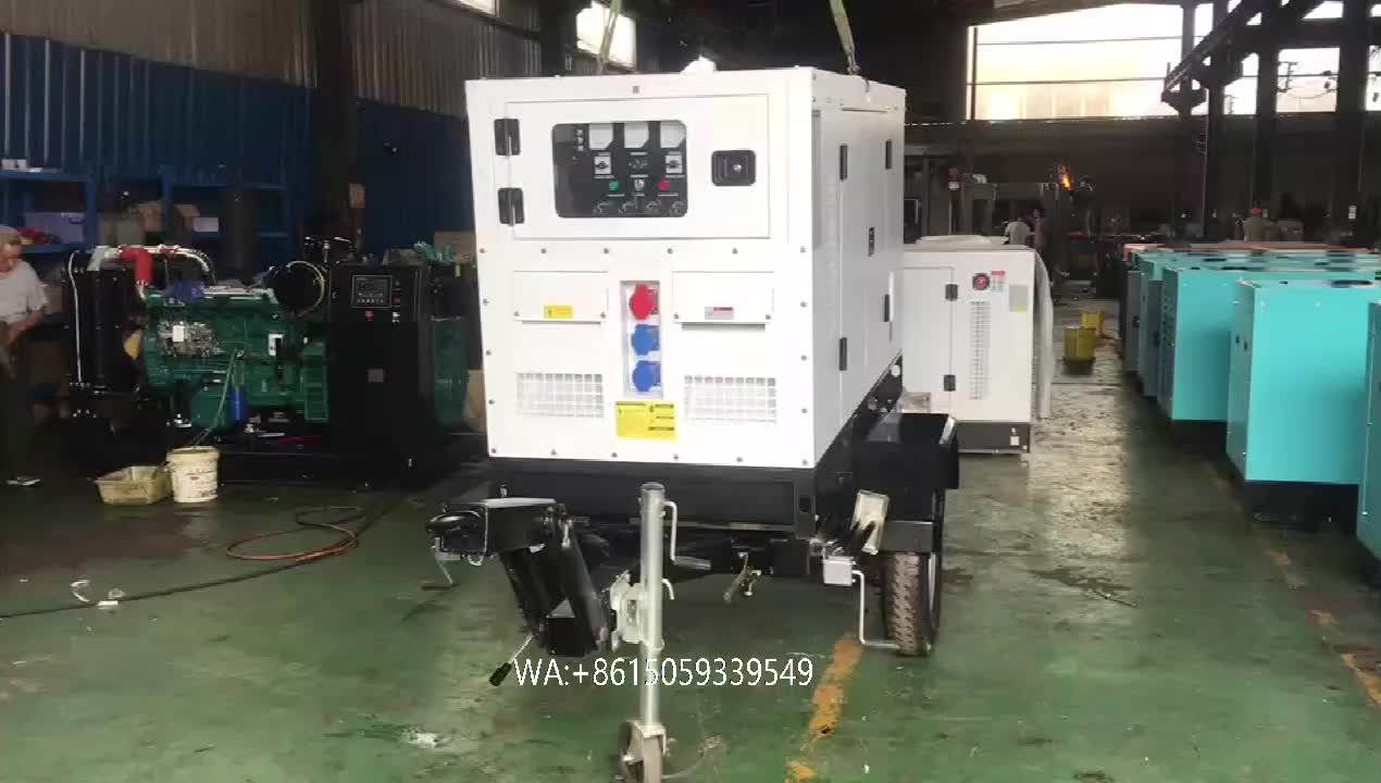 10kva To 300 Kva Trolley Mounted Enclosure Welding Diesel Generator For ...