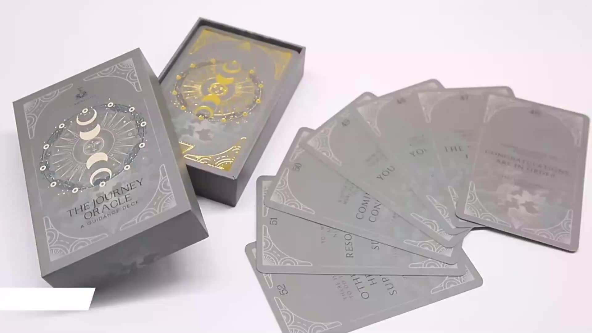 China Supplies Witchcraft Playing Cards Affirmation Cards Game Custom ...