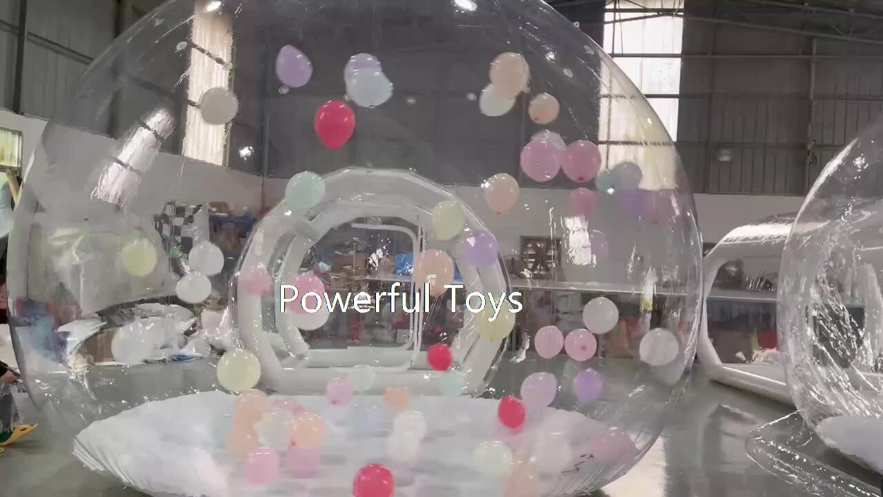 Kids Party Balloons Fun House Giant Clear Inflatable Crystal Igloo Dome ...