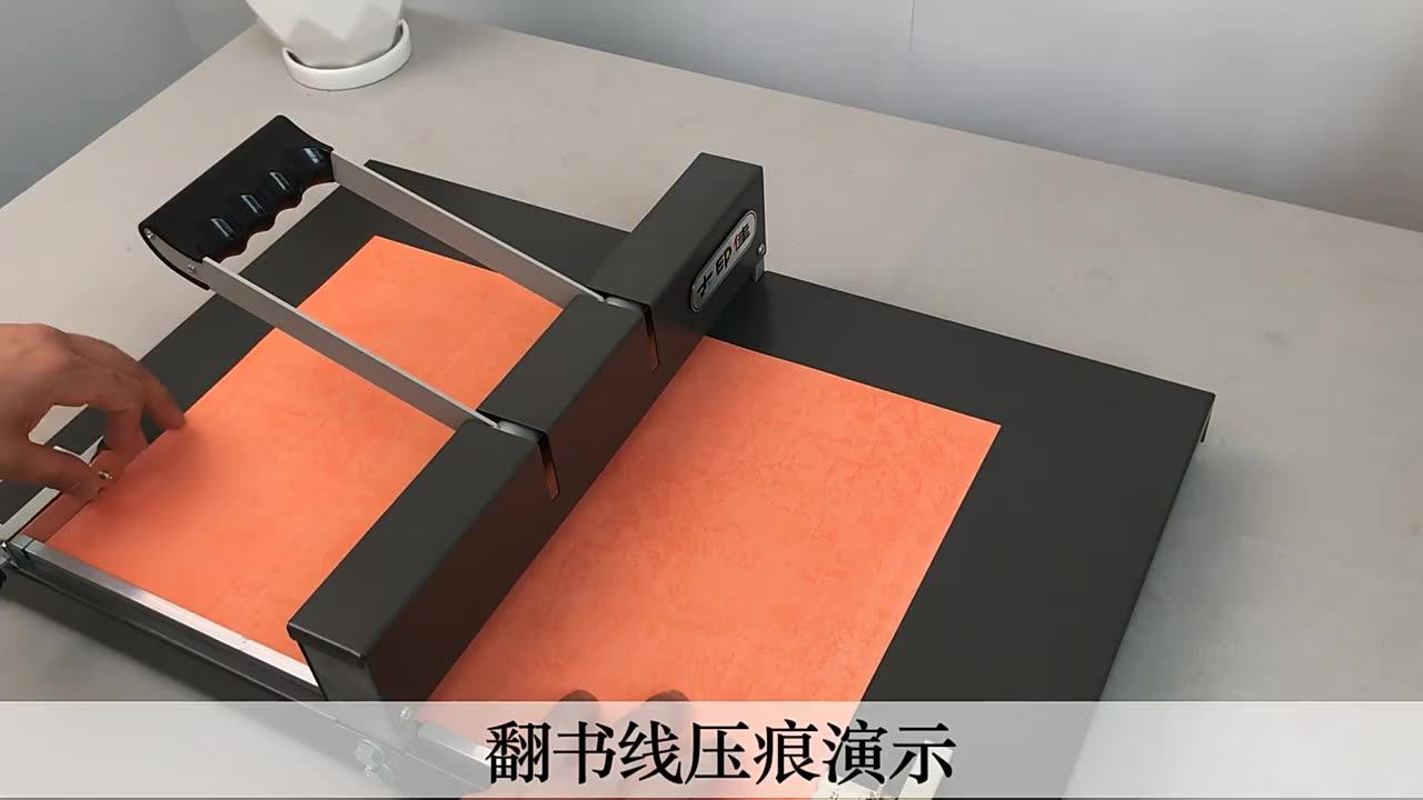 350mm Paper Folding Folder Creaser Desktop Manual Creasing Machine A4 ...