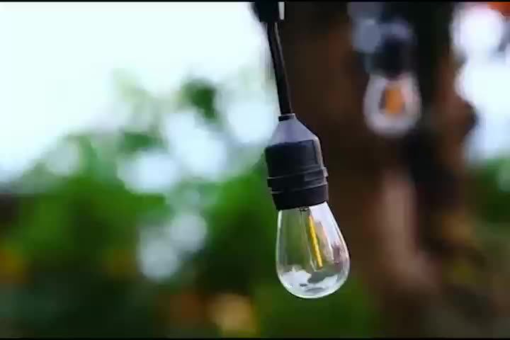 E26 Sockets S14 Filament Led Waterproof Holiday Christmas Outdoor ...