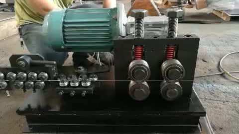 0.5-12mm Rotary Wire Straightener Steel Plate Straightening Machine ...