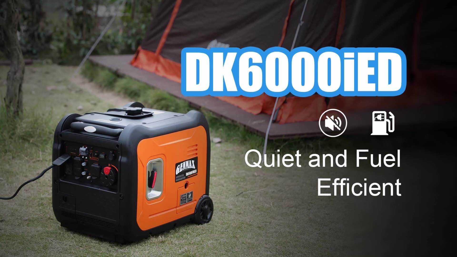 Dinking Gasoline Generator Silent Type 6.5kva 5.5kw Inverter Generator ...